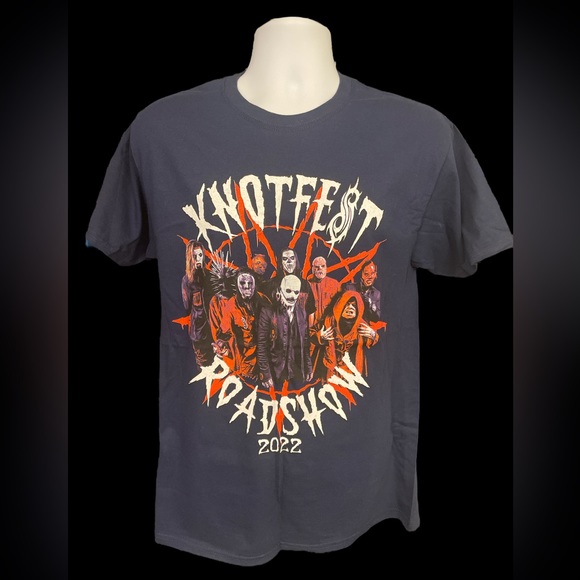 Fruit of the Loom | Shirts | Slipknot Knotfest 222 Concert Tour Tshirt ...
